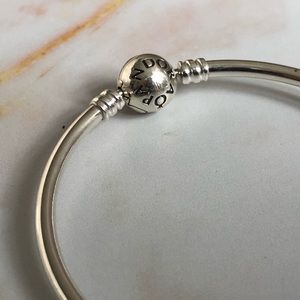 Pandora | Jewelry | Limited Edition Pandora Snowflake Bangle | Poshmark
